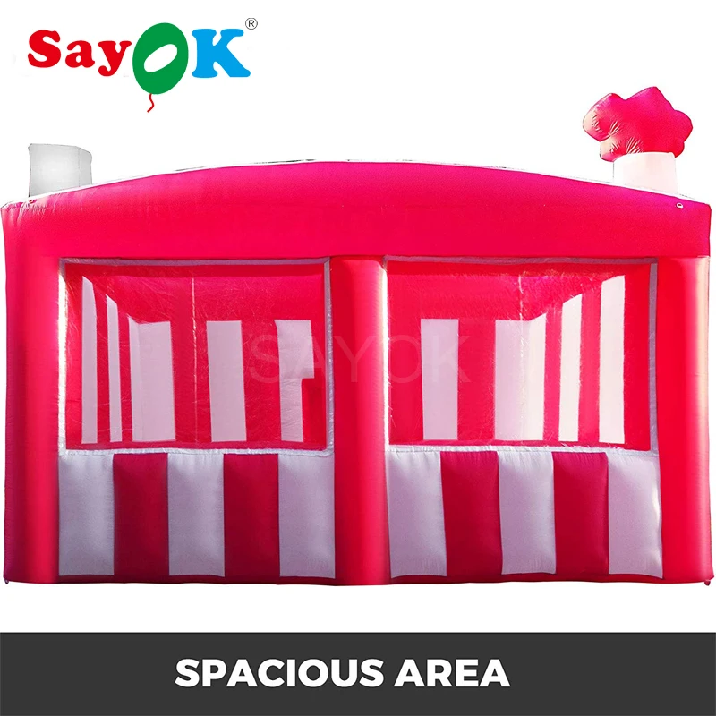 Inflatable Concession Tent Commercial Tent Removable Stall Ticket Stand ...