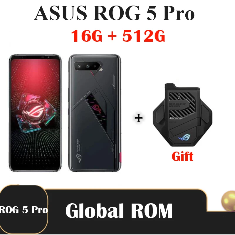 New Original Asus ROG Phone 5 Pro Ultimate ROG 5 Smart Phone 6.78 ...