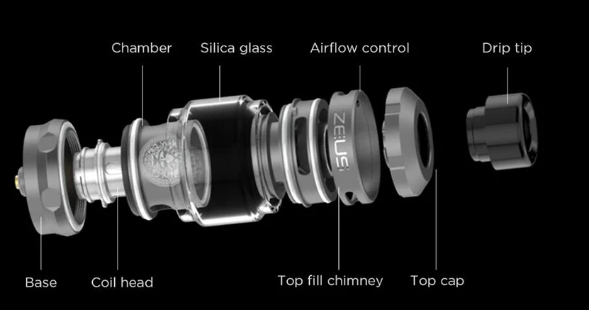 Original Geekvape Aegis Legend Zeus Kit 200W TC Box Mod & 5ml Zeus Sub ...