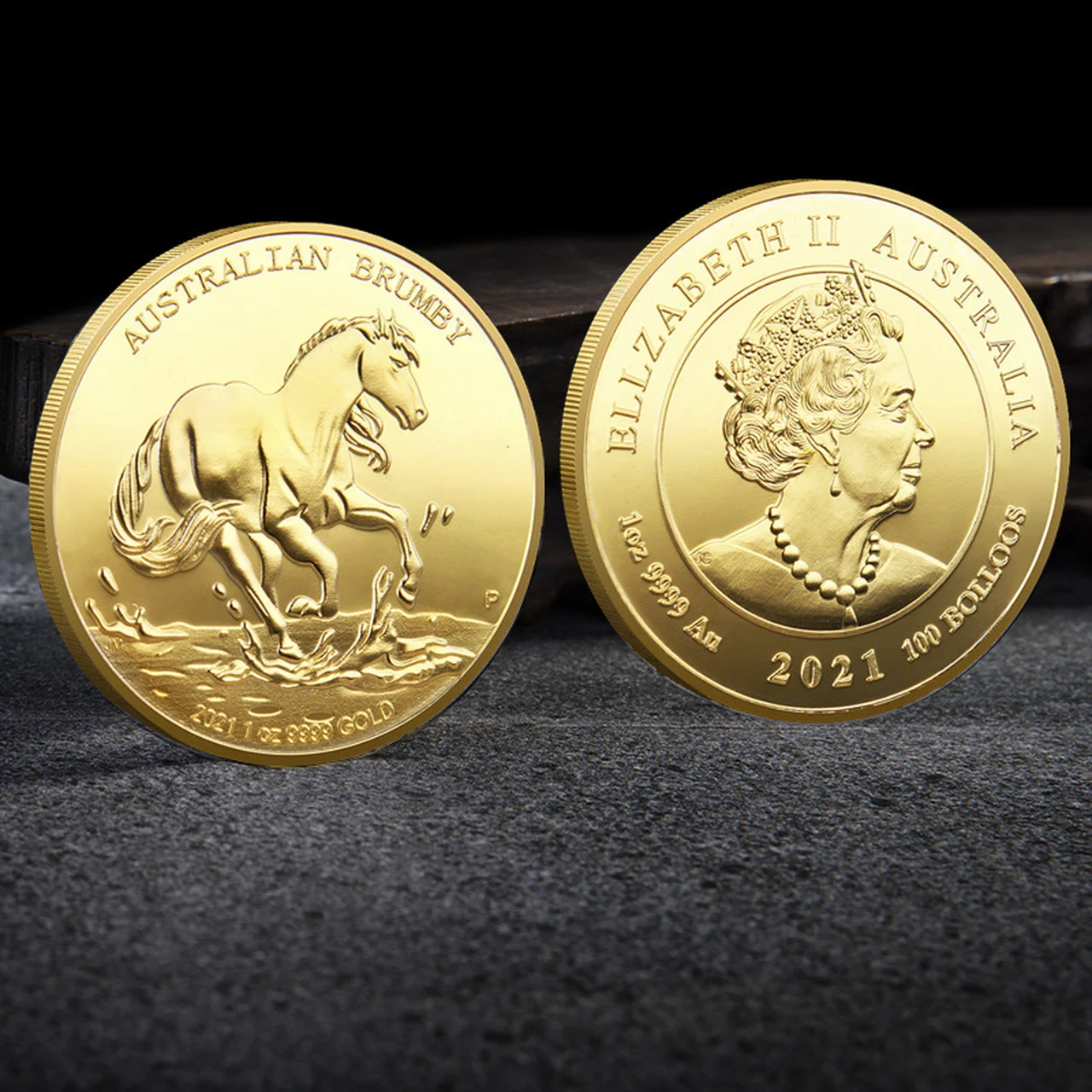 Asian 1 2 Once Gold Coins