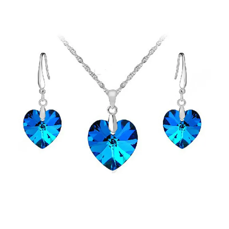 Conjunto-de-joyer-a-de-plata-de-ley-925-para-mujer-joyer-a-de-Color ...