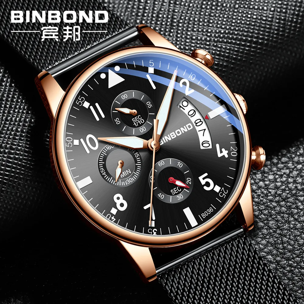 Binbang-Reloj-de-lujo-para-hombre-cron-grafo-sencillo-autom-tico-no-mec ...