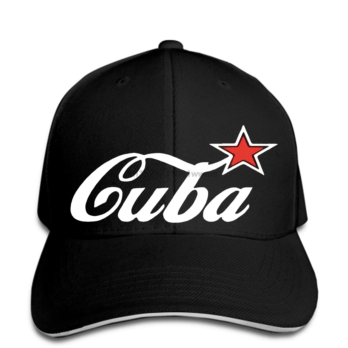 Gorra de béisbol cubana Nera RICAMATA TAGLIE disfonibili S, snapback ...