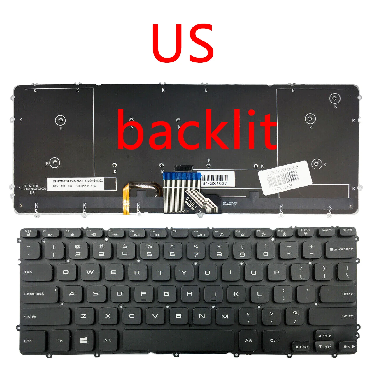 Dell M3800 Keyboard