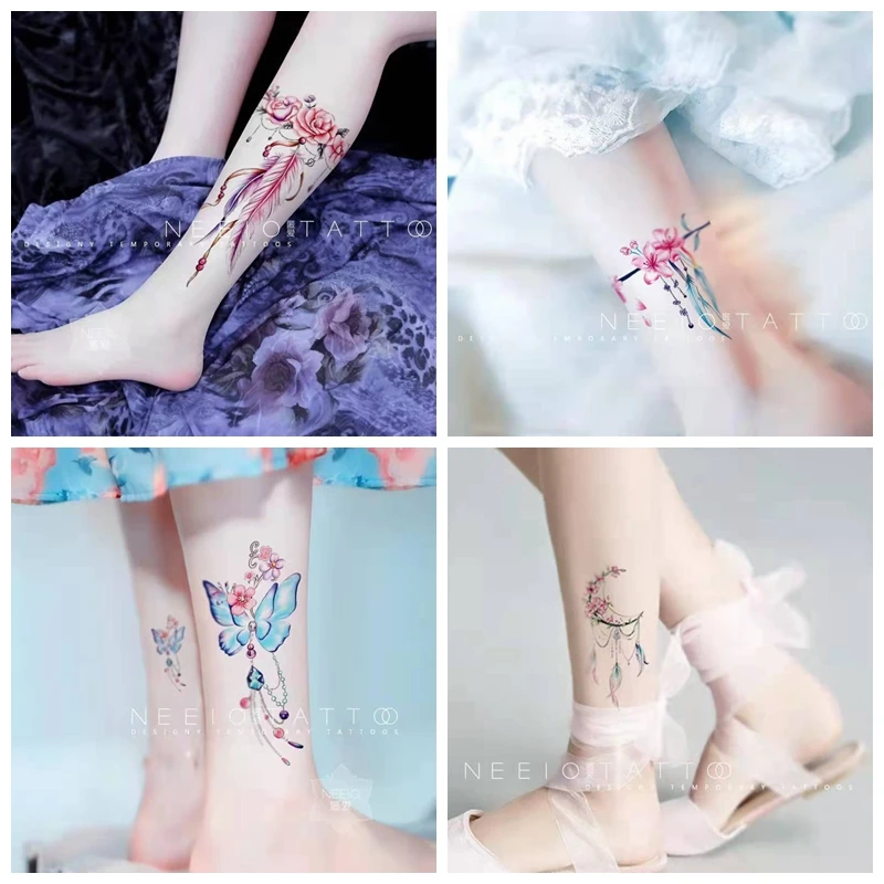 Cool Ankle Tattoos For Girls