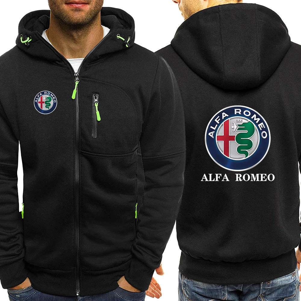 Latest 2021 Autumn New Men Casual Long Sleeve Alfa Romeo Man's Hoodies ...