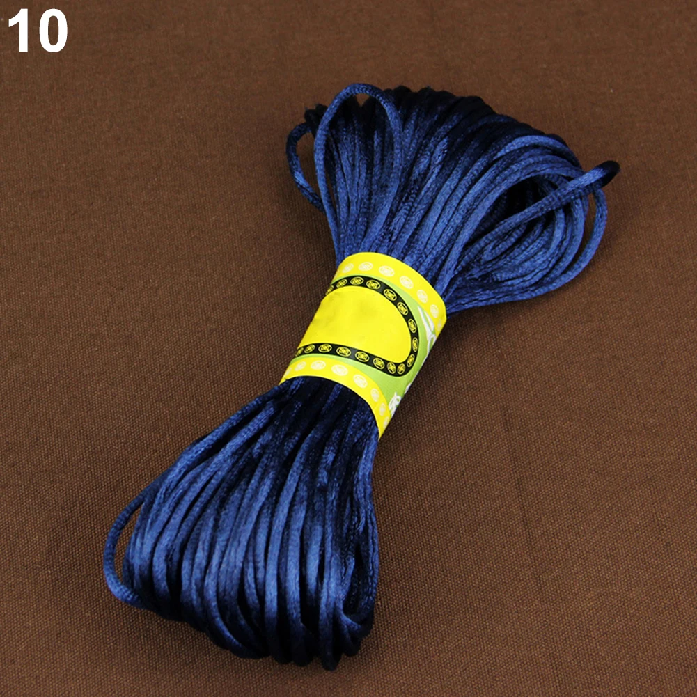 Pelotes de laine,Corde à tricoter en Nylon, 20 mètres, 2mm- Rouge[C8396 ...