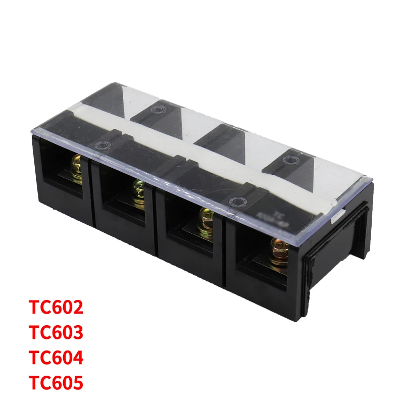 TC-602-603-604-605-Terminal-Block-Row-TC-Series-60A-600V-4P-Connection ...