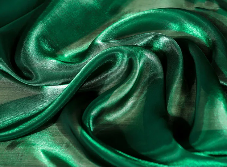 Light Green Silk Fabric