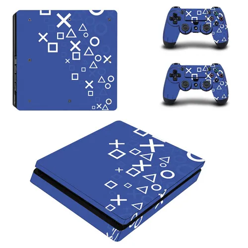 Blue LImited Edition PS4 Slim Skin Sticker Decal For PlayStation 4 ...