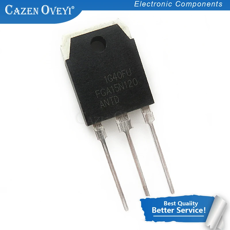 2 unidades / lote FGA15N120ANTD FGA15N120 15N120ANTD 15N120 TO 247 novo ...