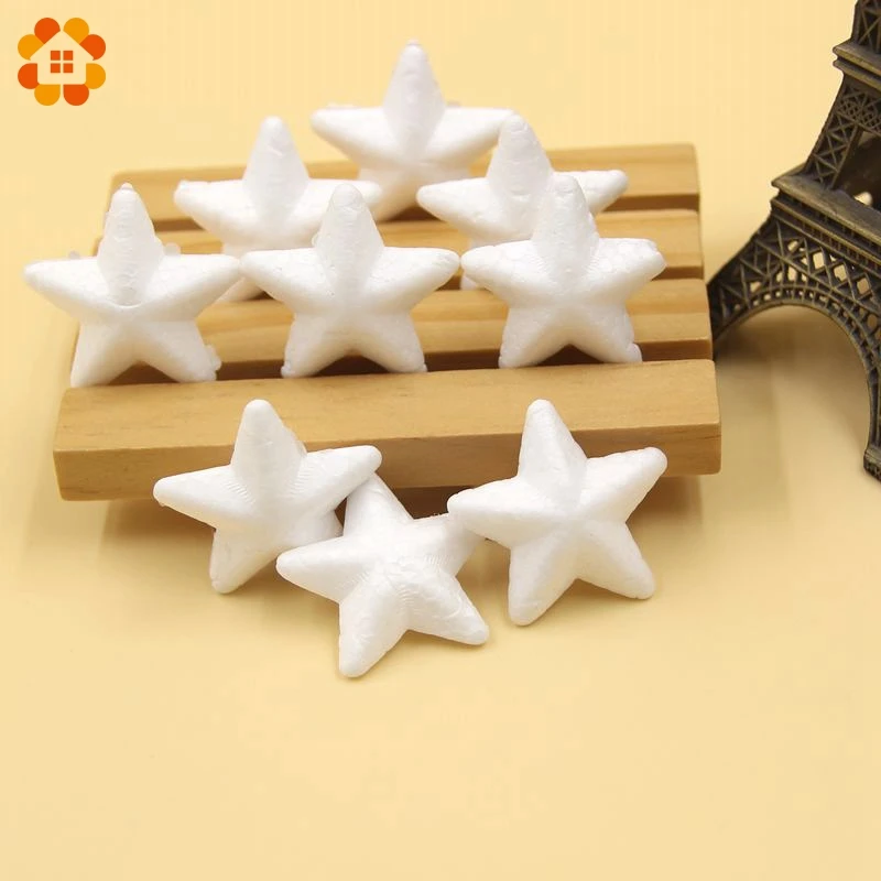 White Star Christmas Ornaments | Christmas Decoration Diy Star - 50pcs ...