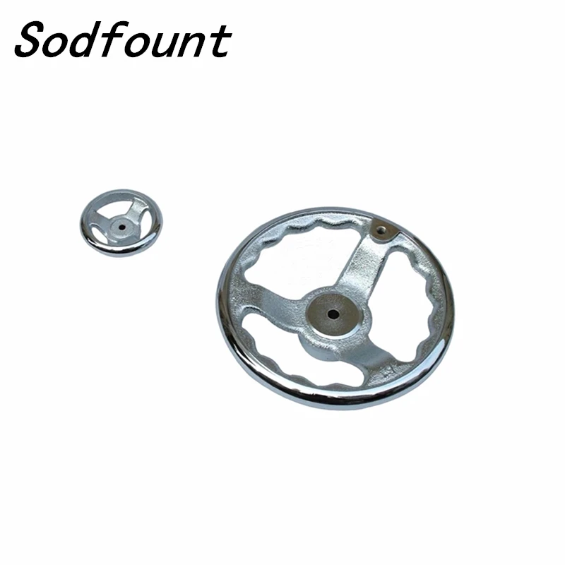 1-PCS-CNC-3D-Printer-hand-wheel-Thread-iron-hand-wheel-Wave-type-3-inch ...