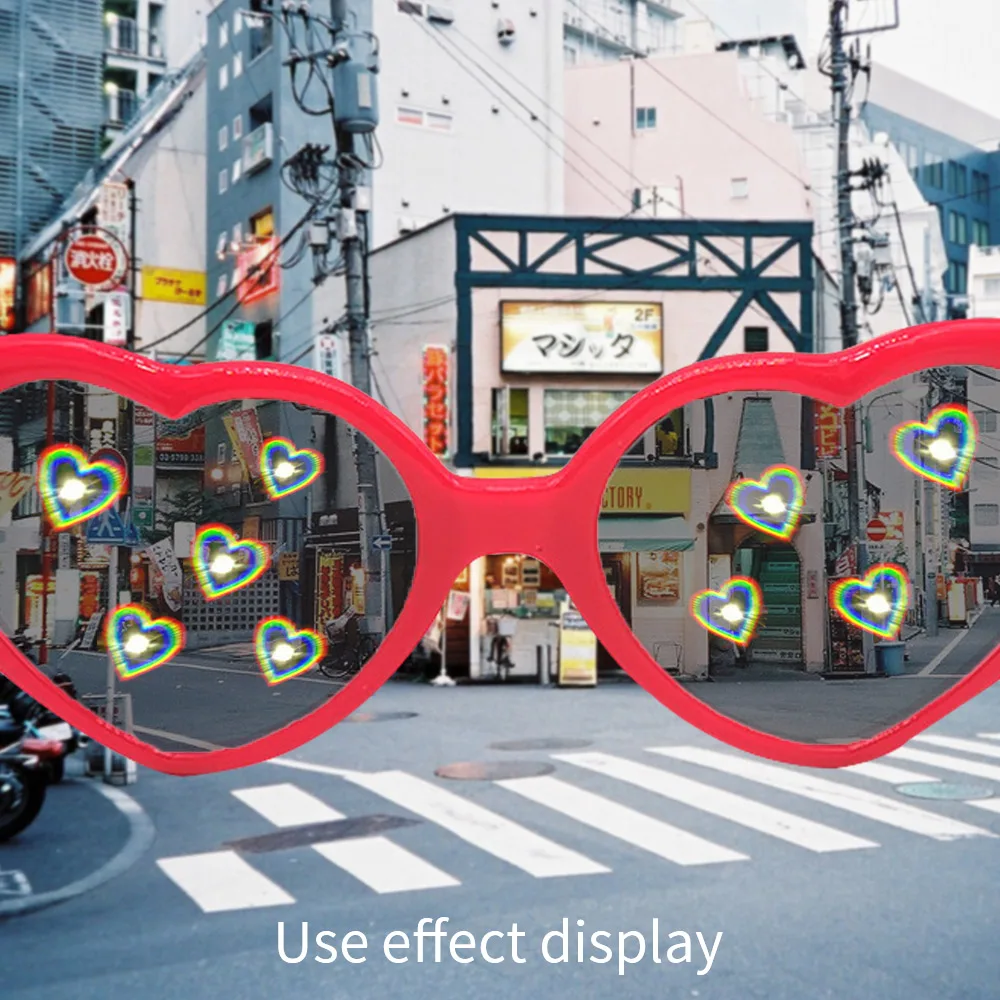 Heart Effect Diffraction Glasses | asghedom.com