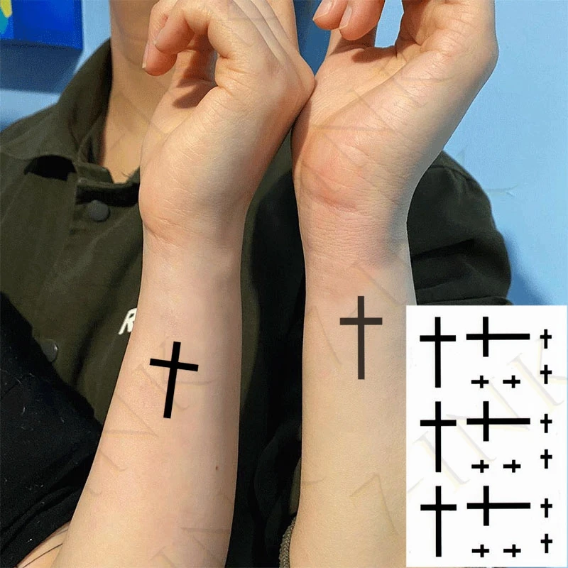 Cross Tattoos On Wrist