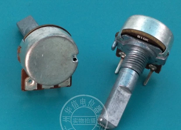 1pcs 16 Type Single Potentiometer B10k B5k Handle Length 25mmf Inner ...