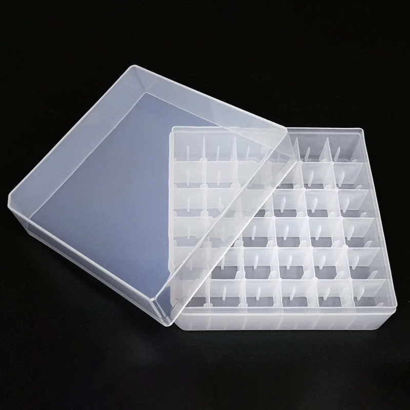 4pcs/lot 5ml 36holes Plastic frozen tube box lab Cryo tube storage rack ...