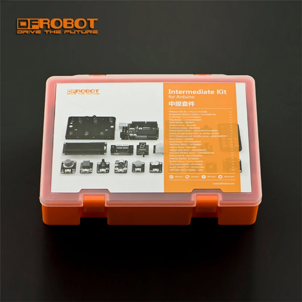 DFRobot – Kit intermédiaire de gravité pour Arduino, comprenant un bouclier de capteur UNO borad ...
