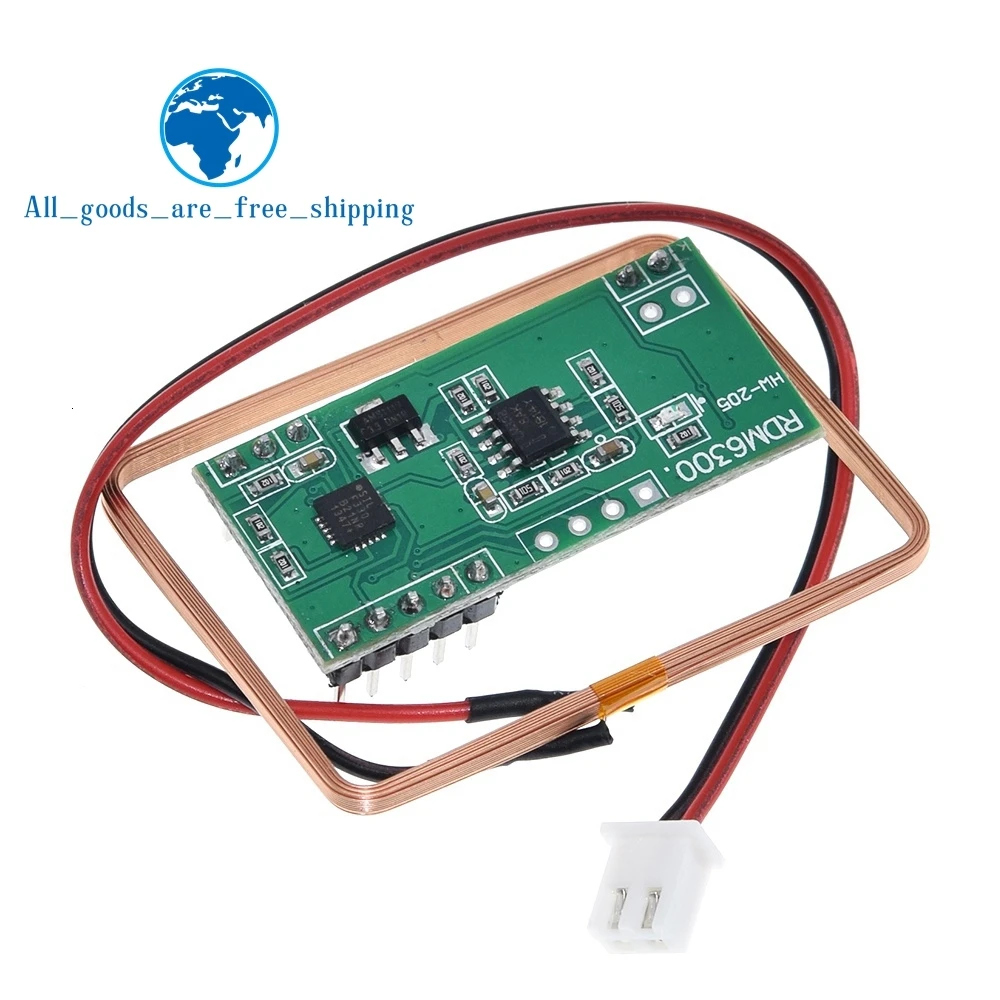 TZT-UART-M-dulo-Leitor-de-Cart-o-Chave-ID-para-Arduino-125Khz-EM4100 ...