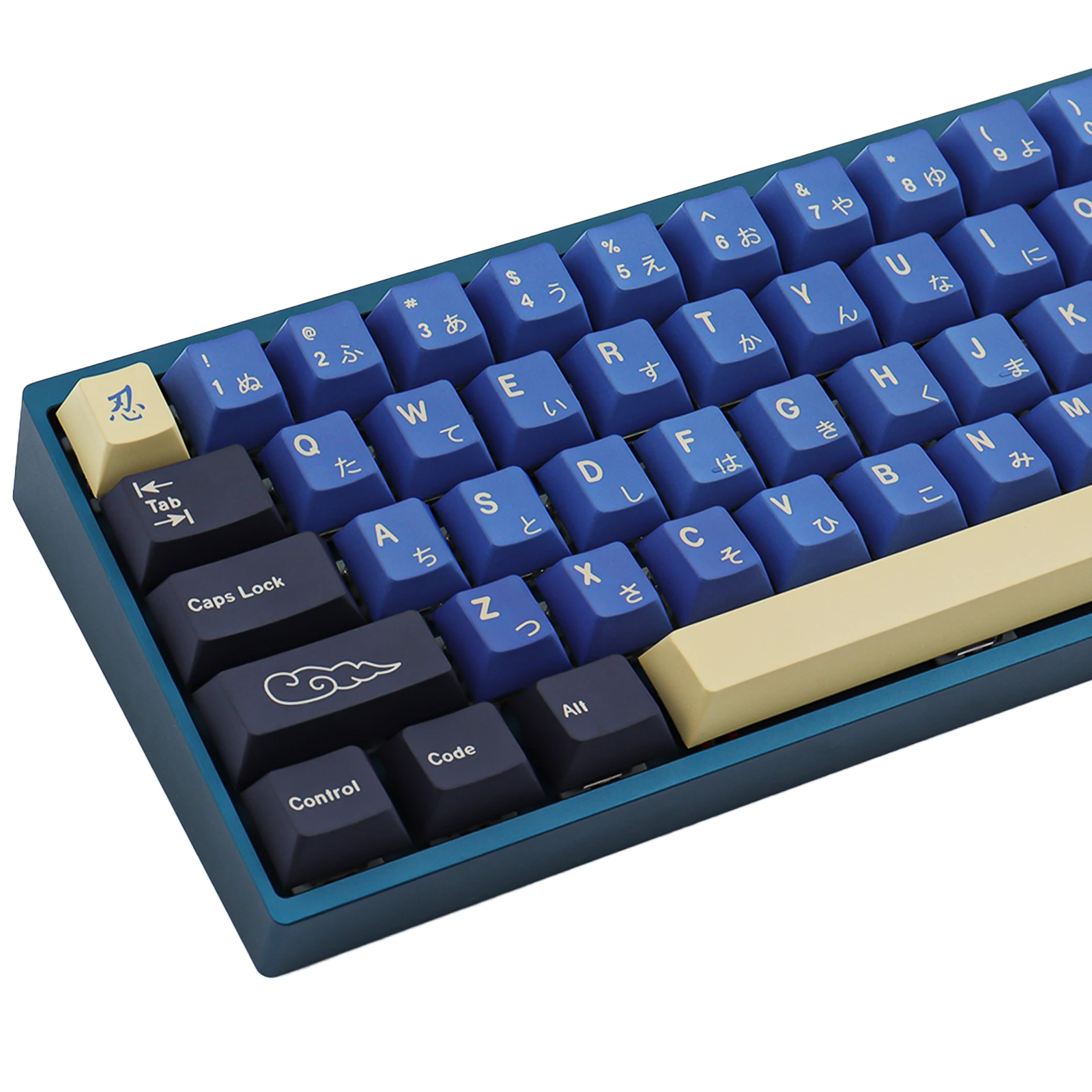 GMK-Blue-Samurai-Keycaps129-keys-PBT-Keycap-Cherry-Profile-Mechanical ...