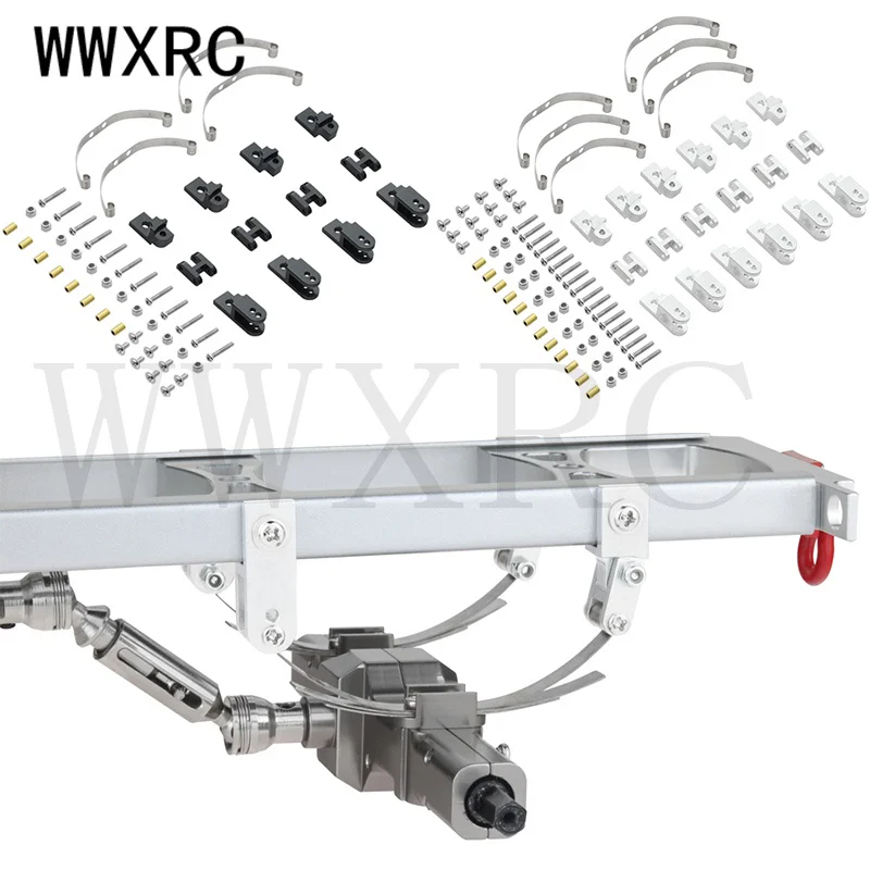 WPL 1/16 Military Truck Metal Steel Leaf Spring Suspension Set for WPL ...
