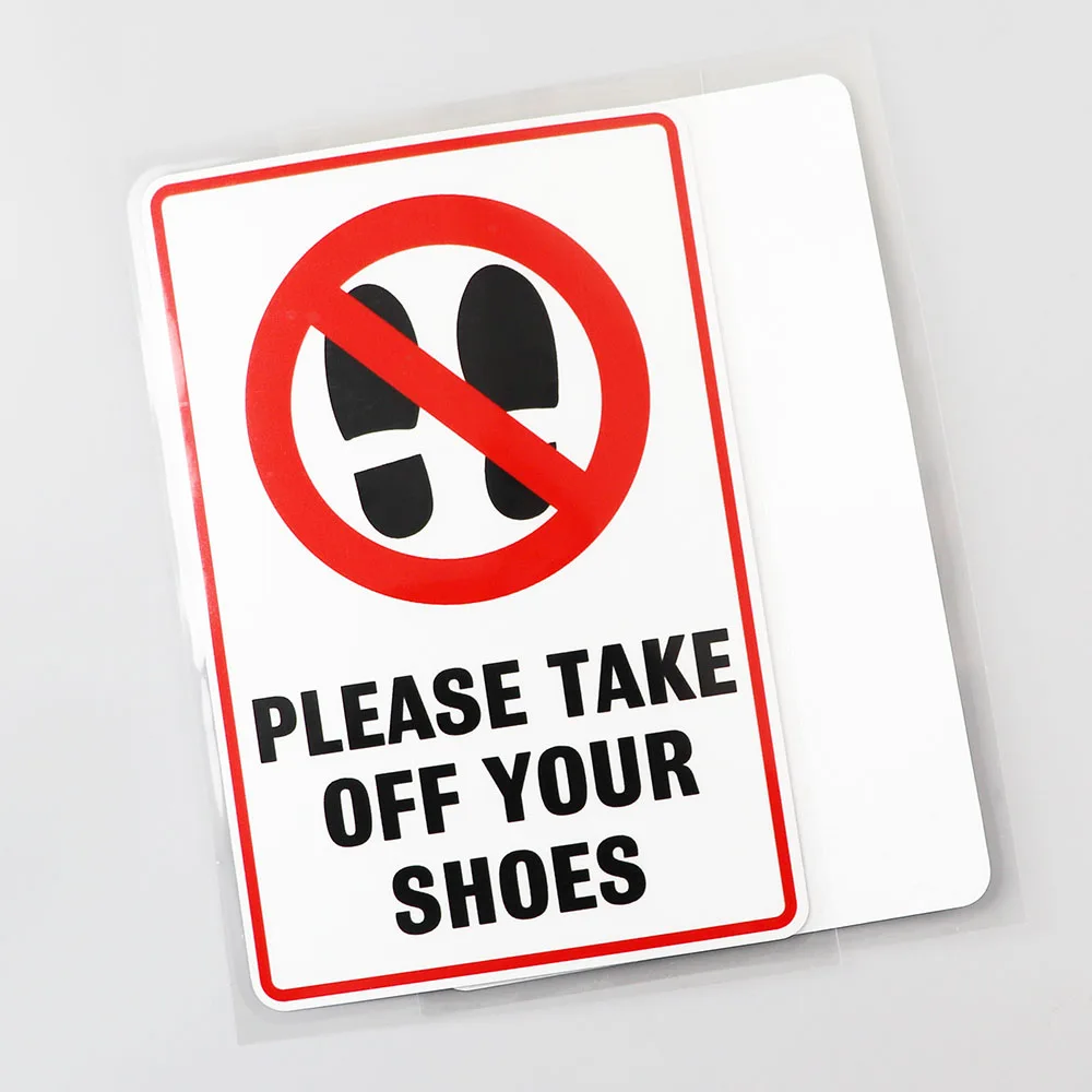 Please Take Off Shoes