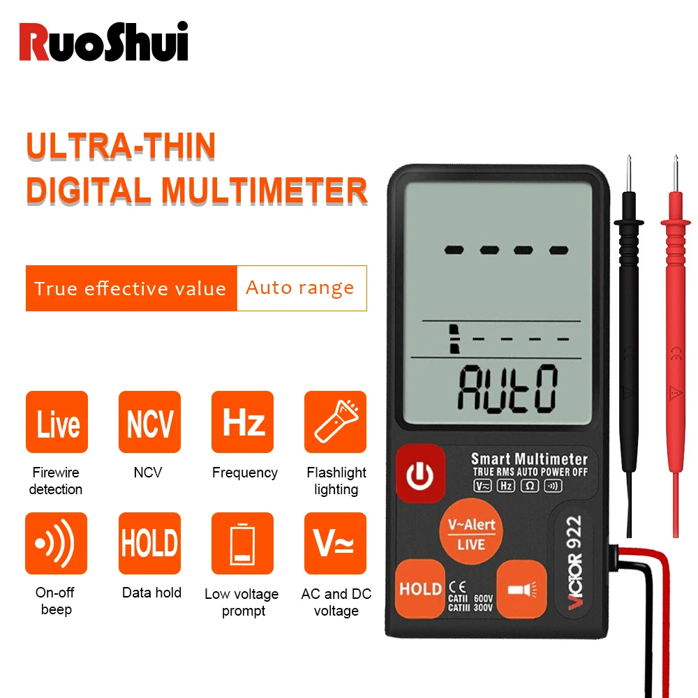 Multimeter-922-EBTN-Display-Analog-Tester-DC-AC-Voltmeter-Capacitance ...