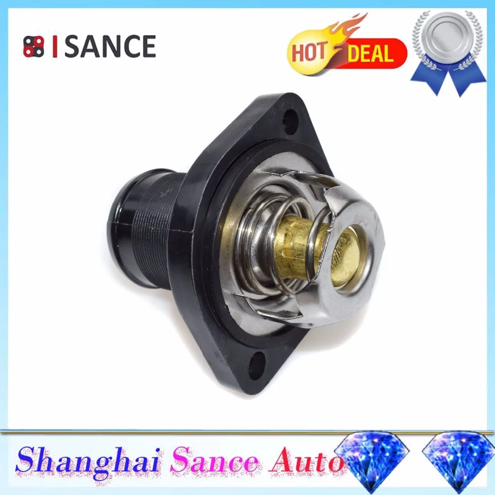 Isance Engine Coolant Thermostat & Housing 1336.n5 1336n5, 1336.q1 For ...