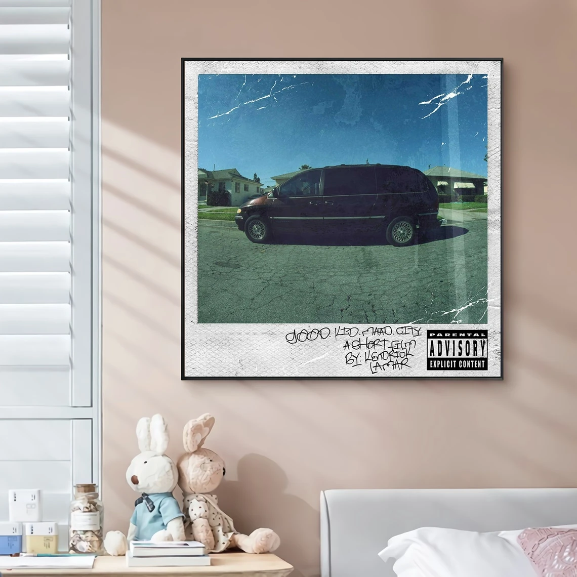 Kendrick Lamar Album Cover Good Kid Maad City