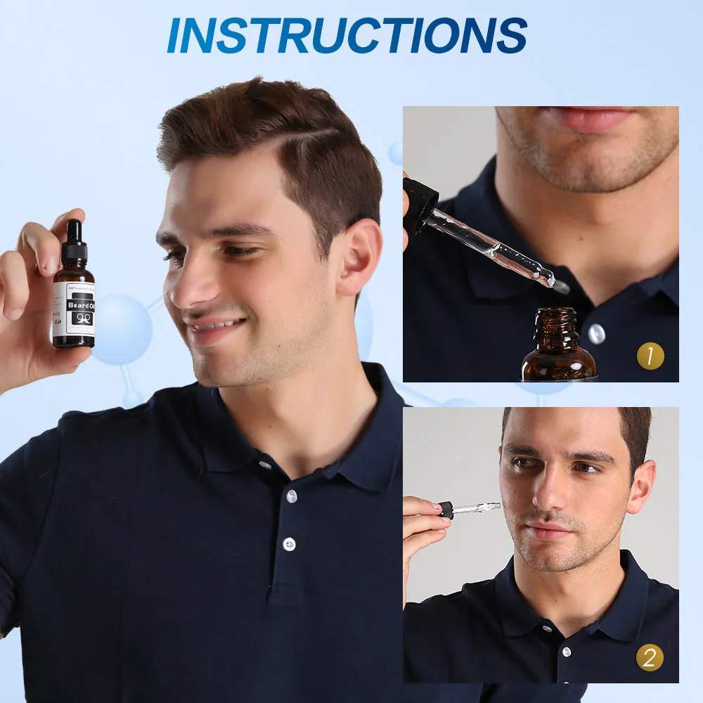 Масло для роста бороды натуральное органическое эфирное масло для ...