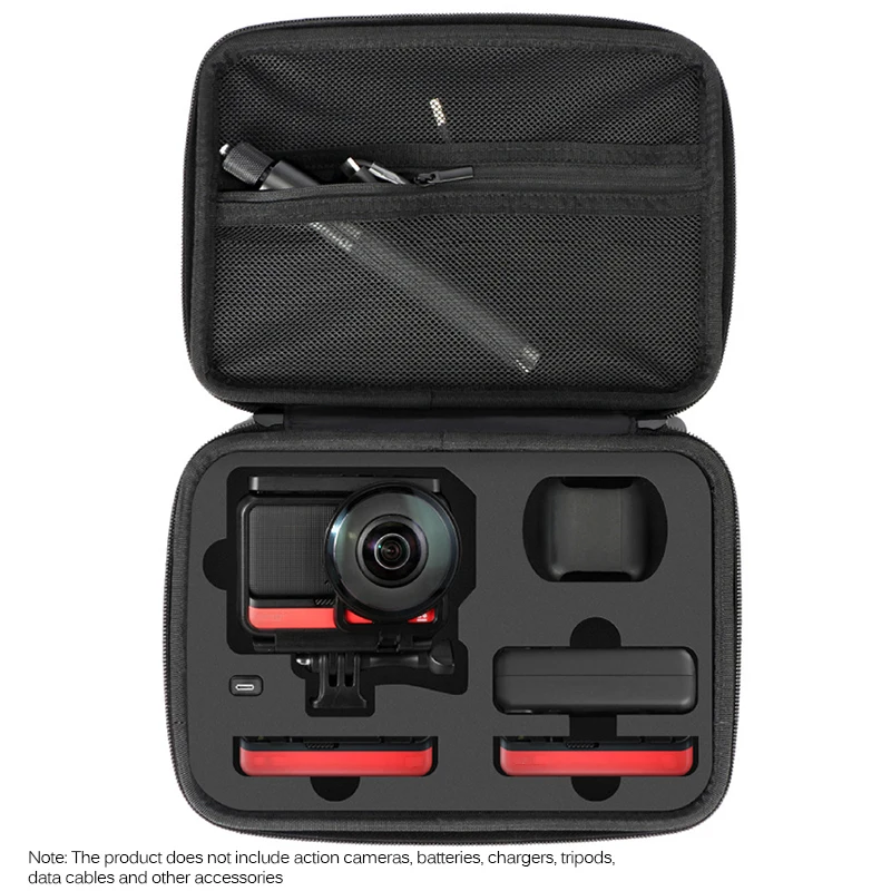 Portable Cam Accessories Storage Bag For Insta360 ONE R Durable ...