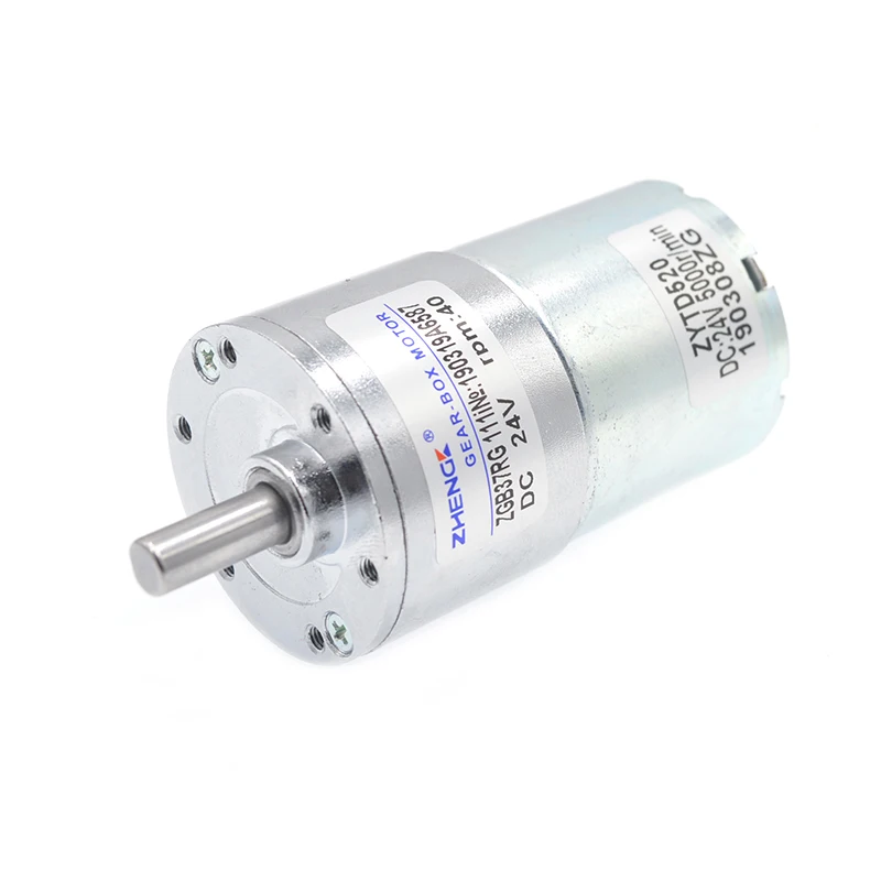 Zhengke miniature speed regulation DC deceleration motor motor ZGB37RG ...