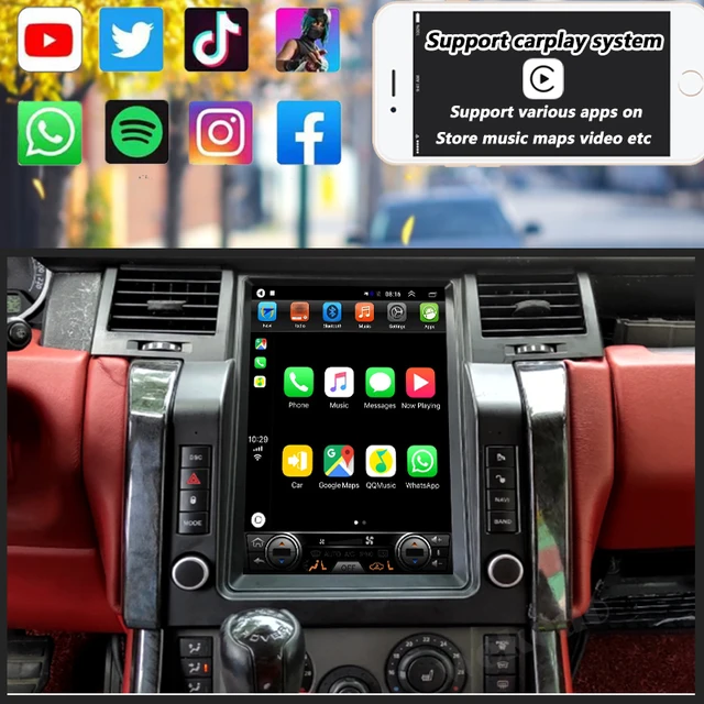 Car Radio Android 11 For Land Range Rover Sport Stereo With Bluetooth ...