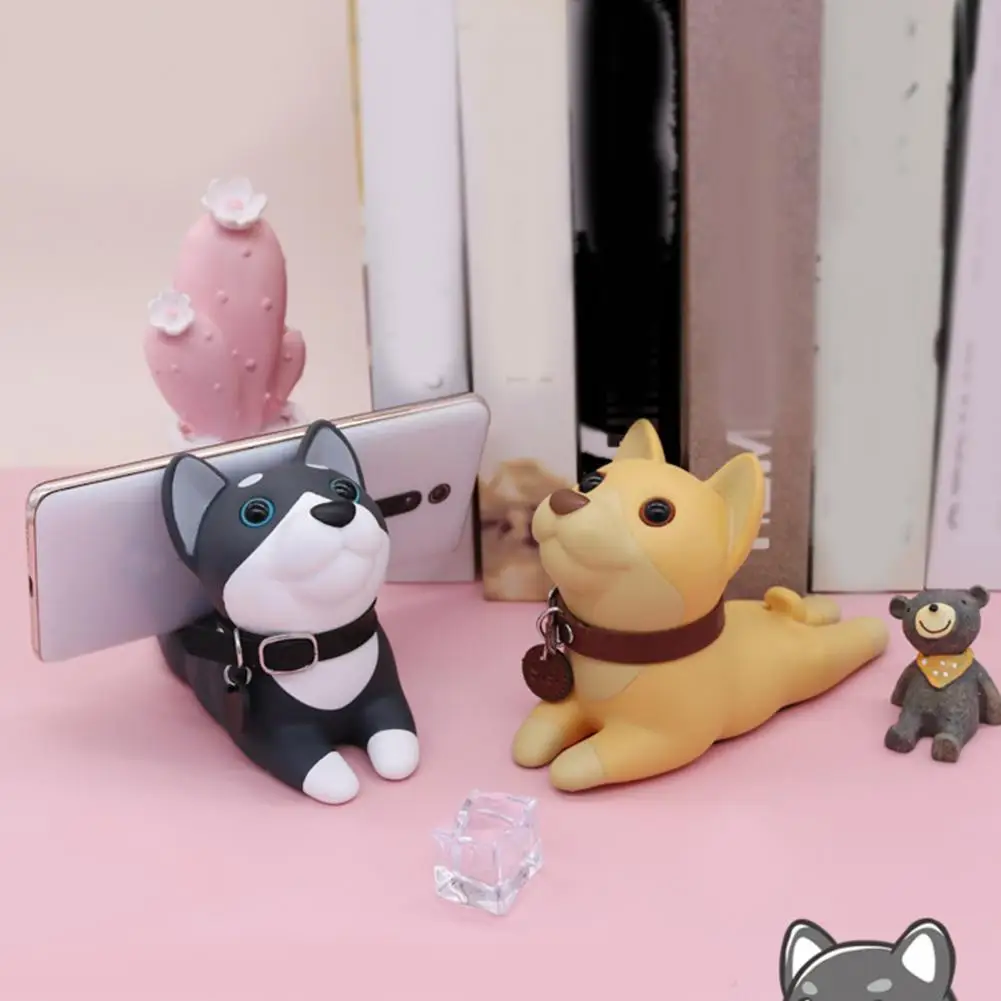 Phone Holder Animal Shape Multiple Function Pvc Cute Cartoon Mobile ...