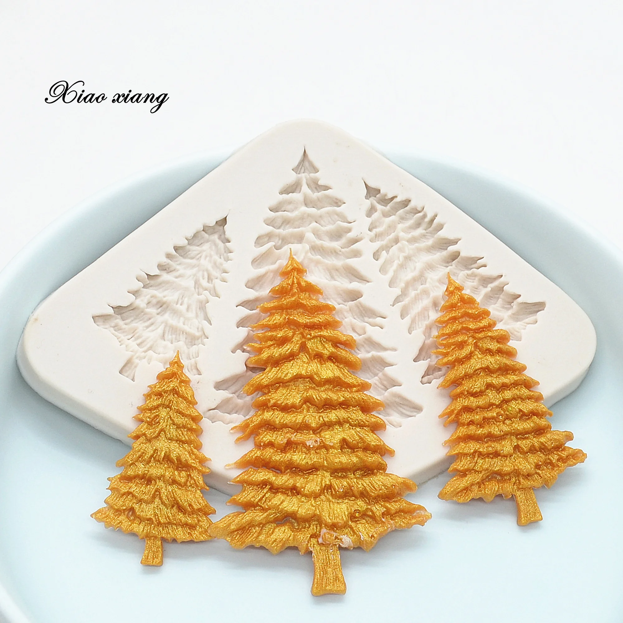 DIY-Christmas-Tree-Silicone-Cake-Mold-For-Baking-Accessories-Cake ...