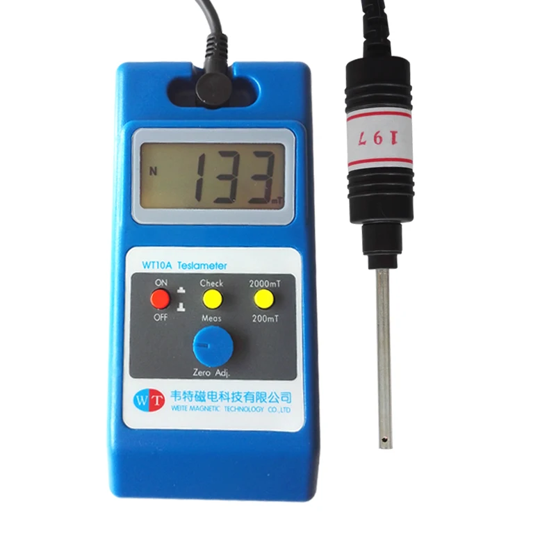 Magnet Magnetometer Magnetic Field Strength Detector Gauss Meter Flux ...