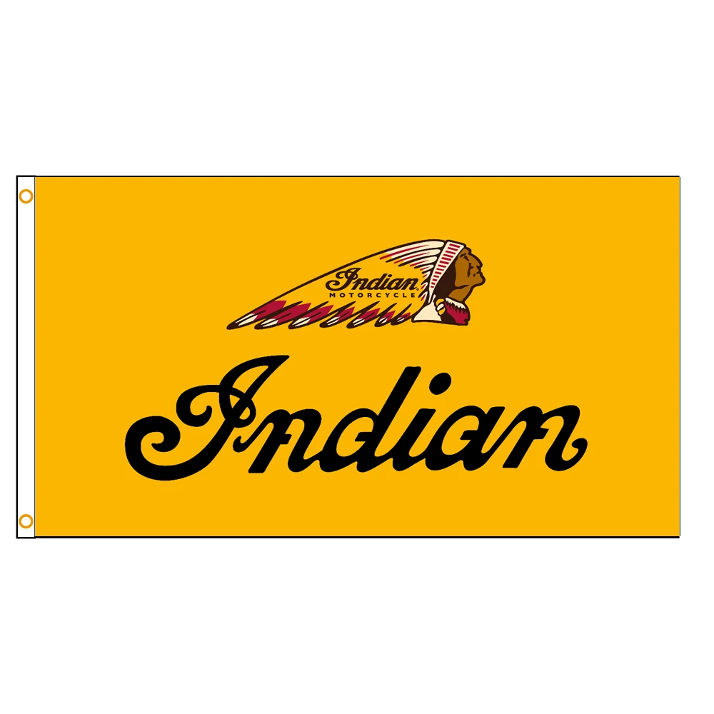 Bandera de motocicleta India personalizada MC Club, motorista, 90x150cm ...