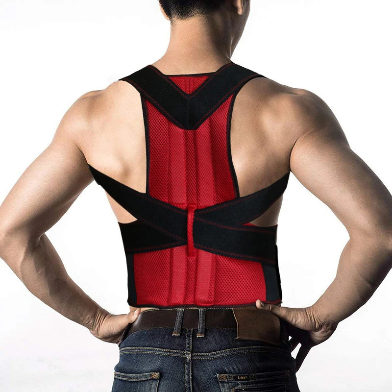 Back Pain Belt Relief Improve Bad Slouching Problem Fully Adjustable ...