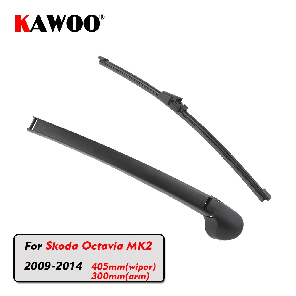 KAWOO Car Rear Wiper Blade Blades Back Window Wipers Arm For Skoda ...