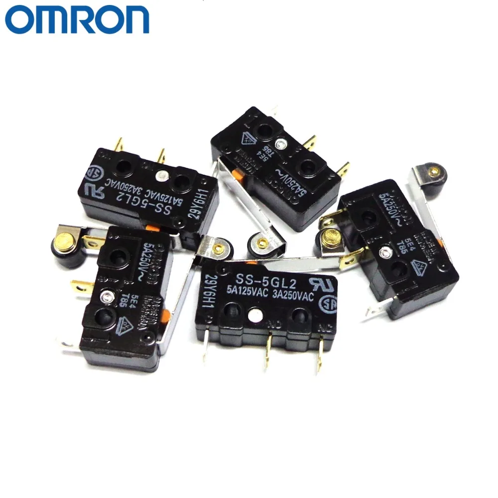 Limit Switches 10PCS ORIGINAL Omron SS-5GL2 Limit Switch 3 Pins Micro ...