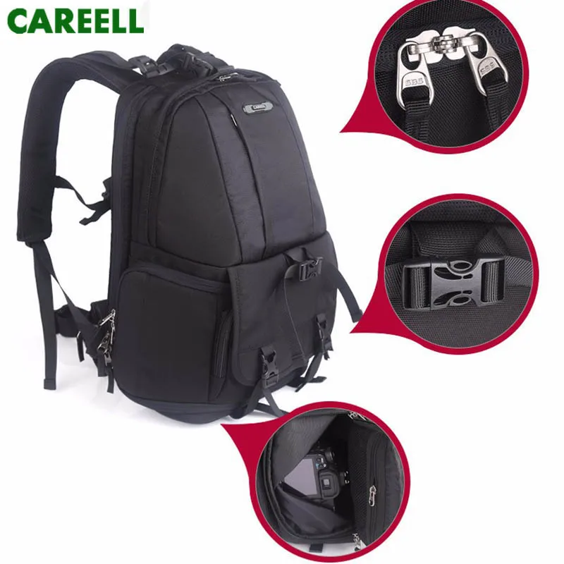 Professional Photo Bag Careell C1013 Backpack Waterproof Camera Bag Men ...