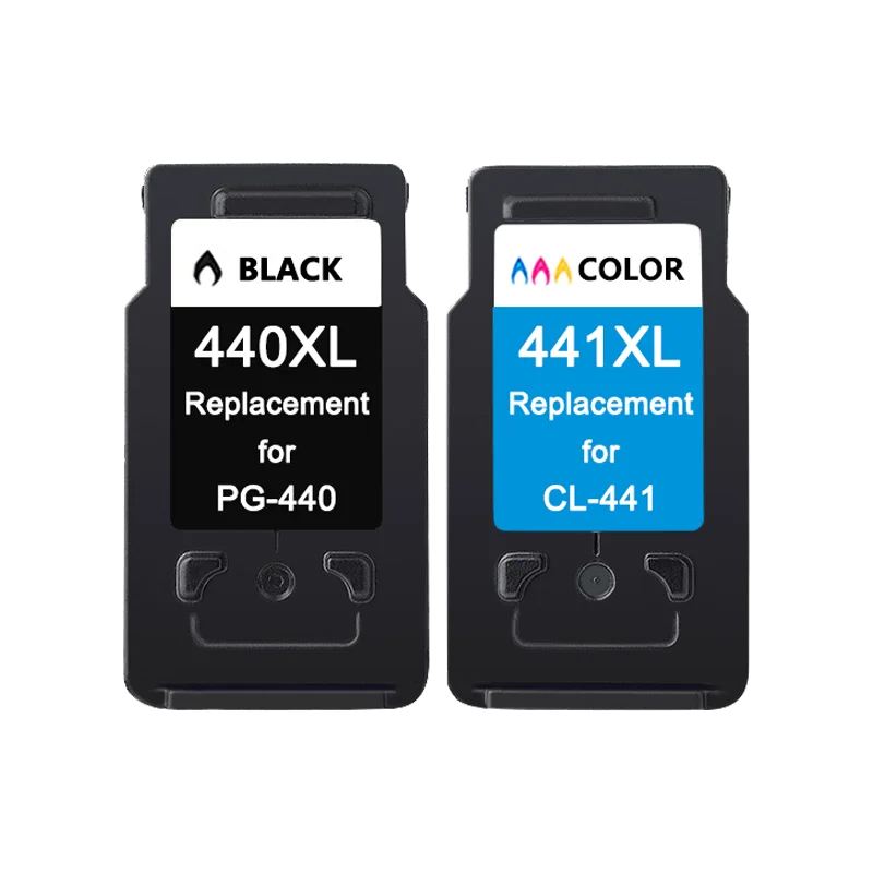 2X PG440 PG 440 441 compatible Ink Cartridge For Canon PIXMA MX374 ...