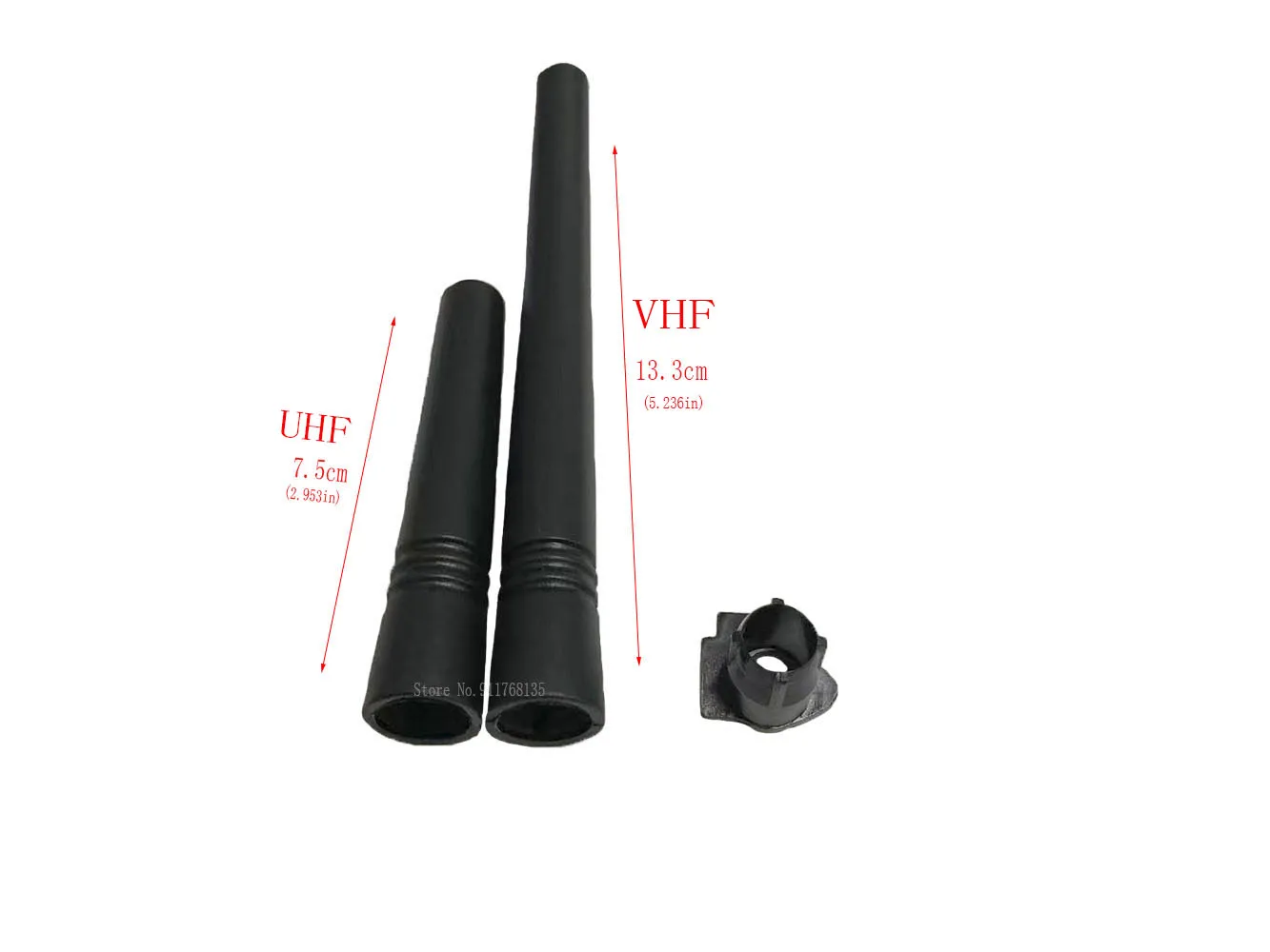 UHF 안테나 플라스틱 슬리브 케이스 커버, XTNI EP150 CP110 RVA50 XT420 RMU2040 RMU2080 ...