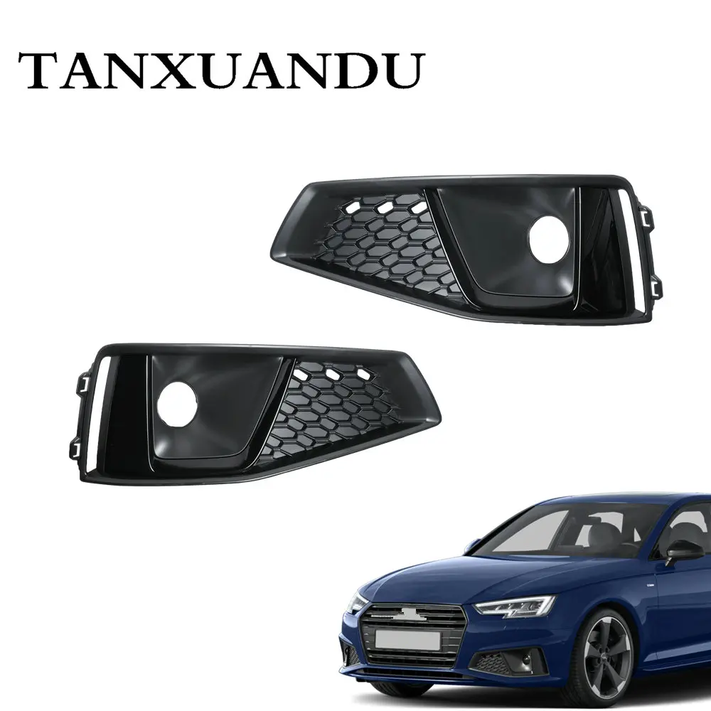 Front Bumper Lower Outer Grill Grill ACC Fit For AUDI A4 S-Line S4 2019 ...