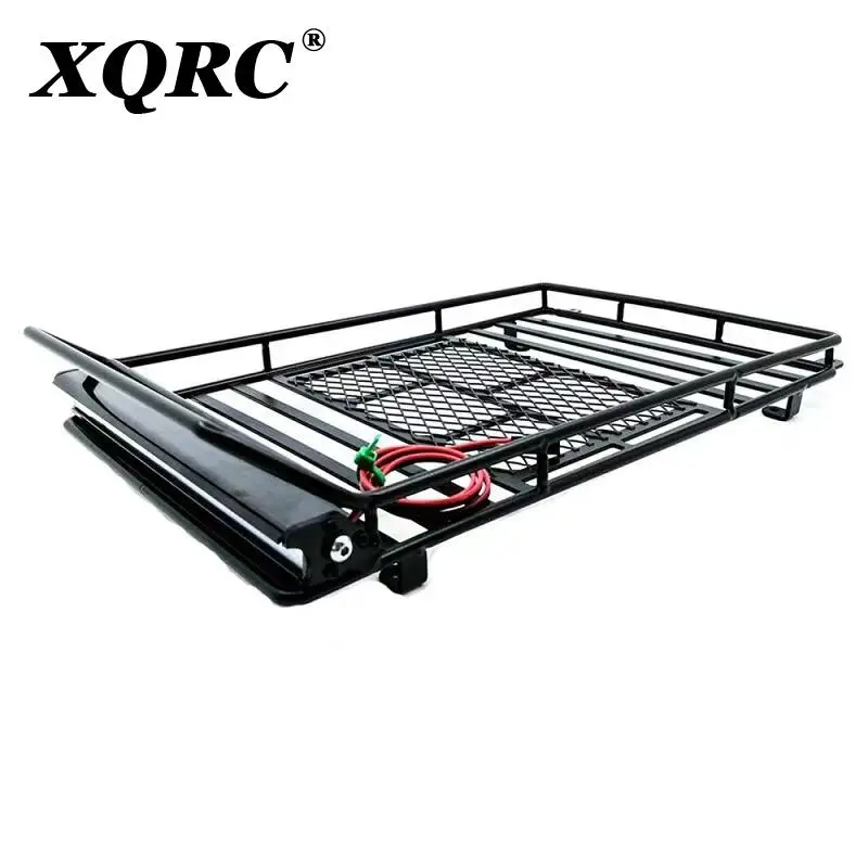 Metal-roof-luggage-rack-with-LED-spotlight-strip-suitable-for-1-10-RC ...