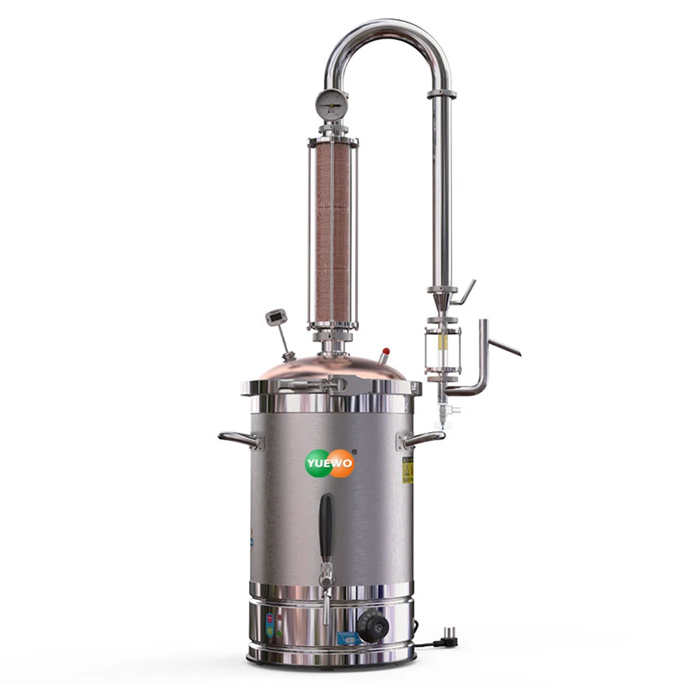 Destilador elétrico de óleo essencial 220v, máquina de extração ...