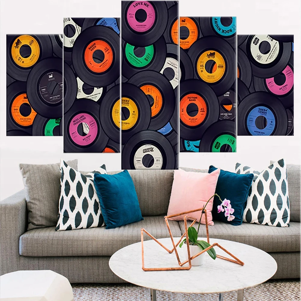 Vinyl Records Wall Art