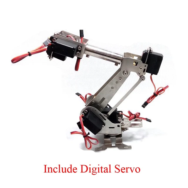 Robot Arm Abb Model Manipulator Axis Robot Arm Aluminum, 41% OFF