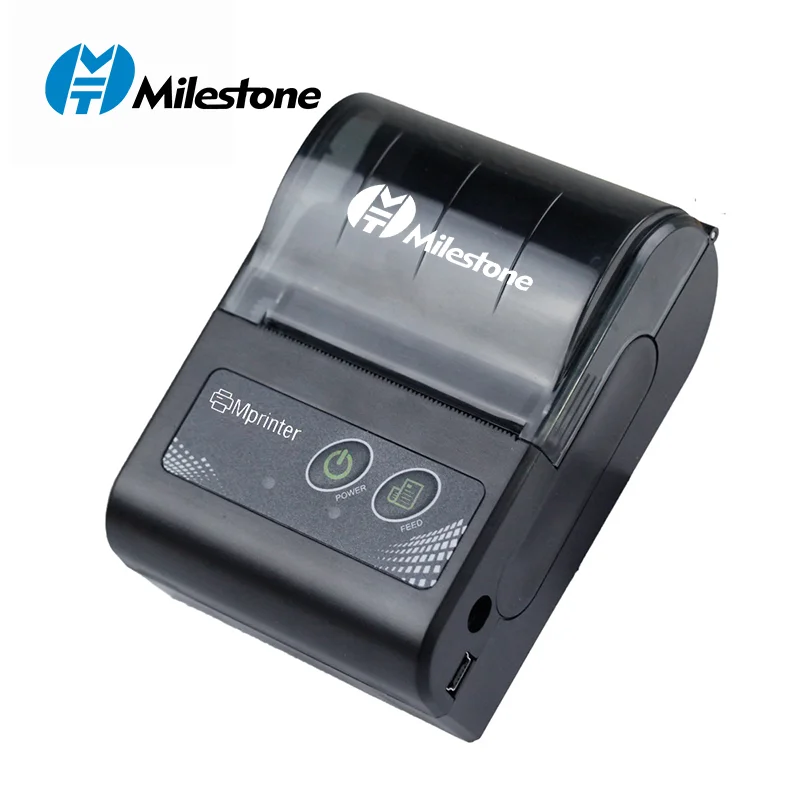 Milestone Thermal Label Printer Bluetooth - Portable Printer Bluetooth ...