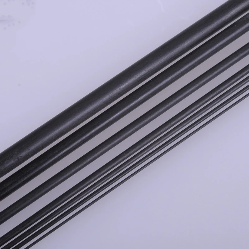 5pcs Carbon Fiber Rods High Strength RC Airplane Matte Pole 0.5mm 0.8mm ...